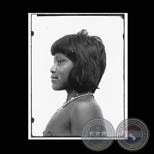 Portal Guaraní - MUCHACHA DE LA TRIBU CHAMACOCO - Fotografía de GUIDO ...