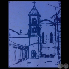 Portal Guaraní - GRABADO DE EDITH JIMÉNEZ