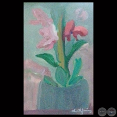 Portal Guaraní - FLORES - Obra de EDITH JIMÉNEZ