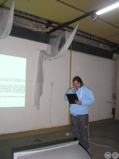 Portal Guaraní - PERFORMANCE EN EL HADE, 2009 - Obra de ÁNGEL JARA ...