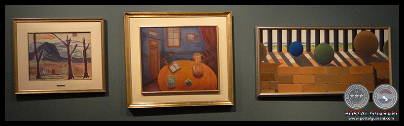 Portal Guaraní - PAISAJE, 1956 - Óleo sobre tela de EDITH JIMÉNEZ ...