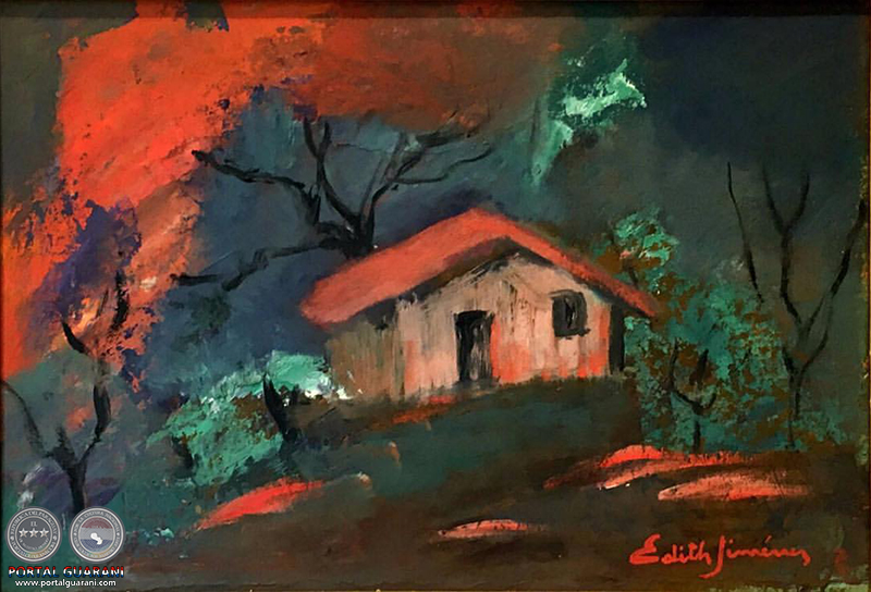 Portal Guaraní - Obra de Edith Jiménez - Año 1987 - Edith Jiménez (+)