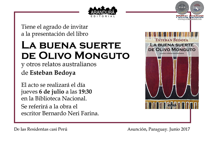 Portal Guaraní - LA BUENA SUERTE DE OLIVO MONGUTO - Autor: ESTEBAN ...