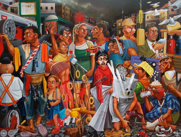 Portal Guaraní - PARAGUAY MR, 2013 - Pinturas de FIDEL FERNÁNDEZ ...