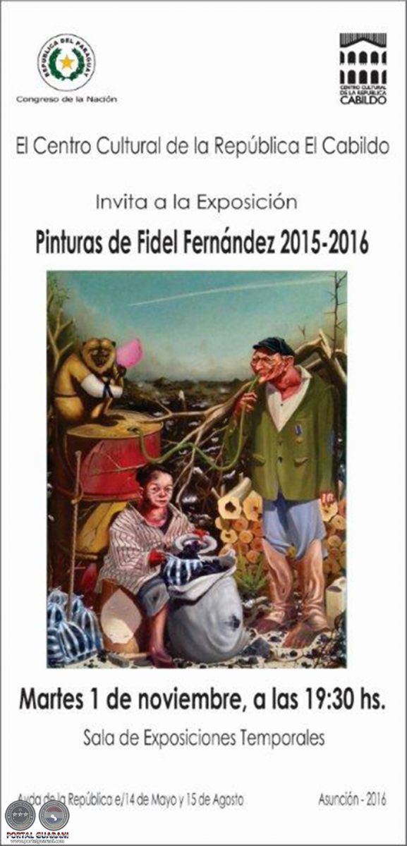 Portal Guaraní - Pinturas de Fidel Fernández 2015 2016 - Martes 1 de ...