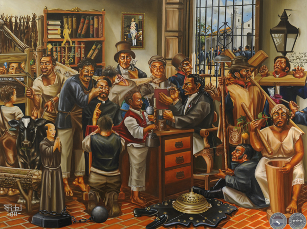 Portal Guaraní - DOCTOR JOSÉ GASPAR RODRÍGUEZ DE FRANCIA, 2009 - Óleo ...