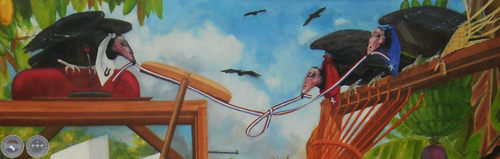 Portal Guaraní - LOS PARTIDOS POLÍTICOS - Óleo de FIDEL FERNÁNDEZ ...