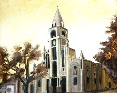 Portal Guaraní - IGLESIA DE VILLA HAYES - PARAGUAY - Óleo de GRISELDA ...