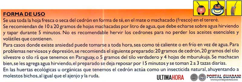 Portal Guaraní - CEDRÓN KAPIʼI - Obra de Investigación: Prof. Dr ...