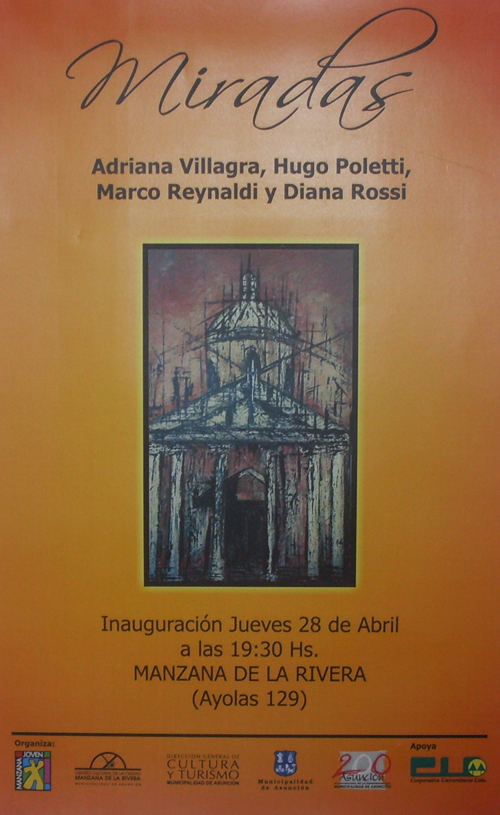 Portal Guaraní - MIRADAS, 2011 – EXPOSICIÓN (Óleos de ADRIANA VILLAGRA ...