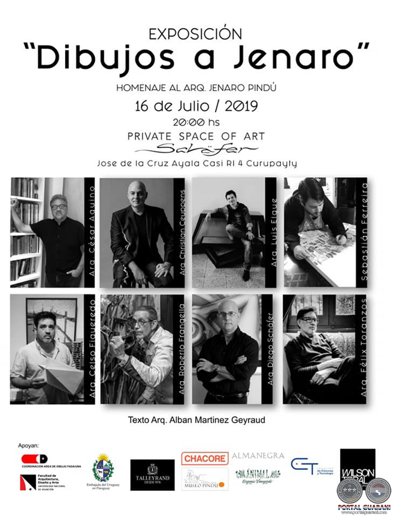 Portal Guaraní - Dibujos a Jenaro - Exposición Homenaje al Arq. Jenaro ...