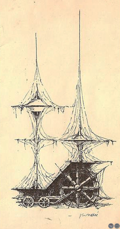 Portal Guaraní - PINDÚ, 1970 - Exposición de GENARO PINDÚ