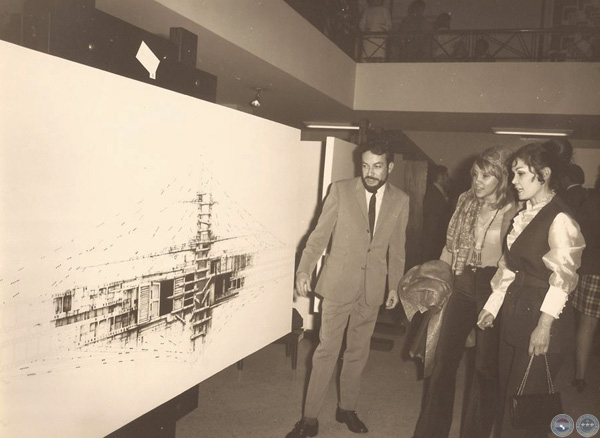 Portal Guaraní - PINDÚ, 1970 - Exposición de GENARO PINDÚ