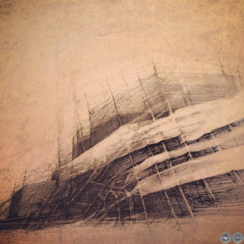 Portal Guaraní - SIN TÍTULO, c. 1980 - Dibujo de JENARO PINDÚ