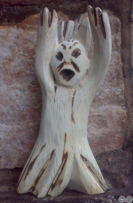 Portal Guaraní - LEYENDA DE KAA – PORA - ESCULTURA POPULAR PARAGUAYA ...