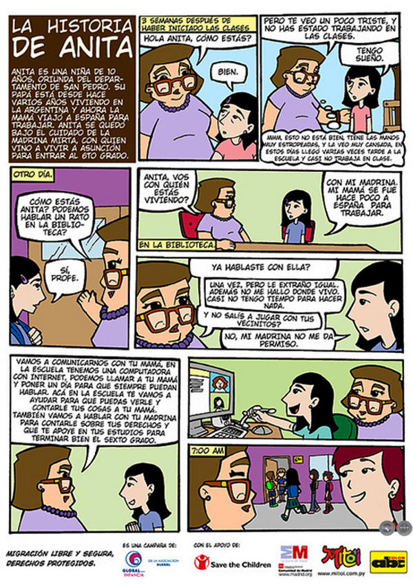 Portal Guaraní - HISTORIAS DE MIGRACIÓN - Cómics sobre migración ...