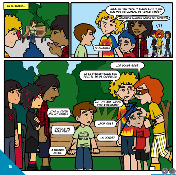Portal Guaraní - RICKY - HISTORIAS DE MIGRACIÓN - Cómics sobre ...