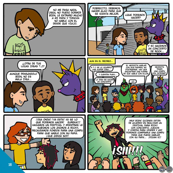 Portal Guaraní - RICKY - HISTORIAS DE MIGRACIÓN - Cómics sobre ...