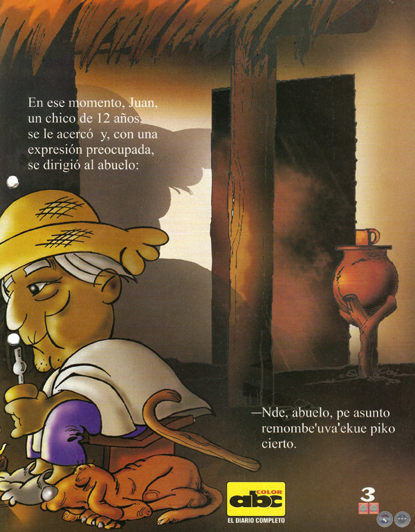 Portal Guaraní - LUISÕ / LUISÓN - Cuento y dibujos de MARCIAL RUIZ DÍAZ ...