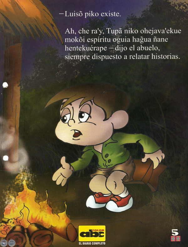 Portal Guaraní - LUISÕ / LUISÓN - Cuento y dibujos de MARCIAL RUIZ DÍAZ ...
