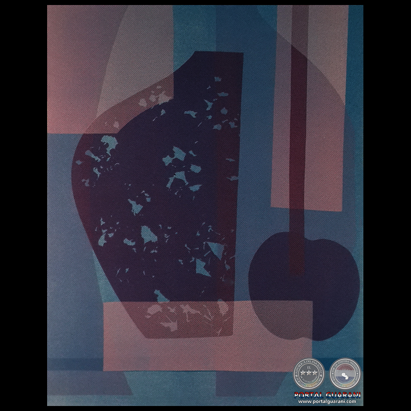 Portal Guaraní - ABSTRACTO - Grabado Serigráfico de EDITH JIMÉNEZ ...
