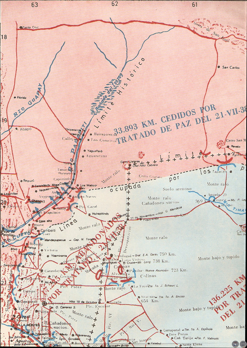 Portal Guaraní - MAPA DEL CHACO BOREAL, 1979 - Gral. Bgda. (S.R.) RAMÓN ...