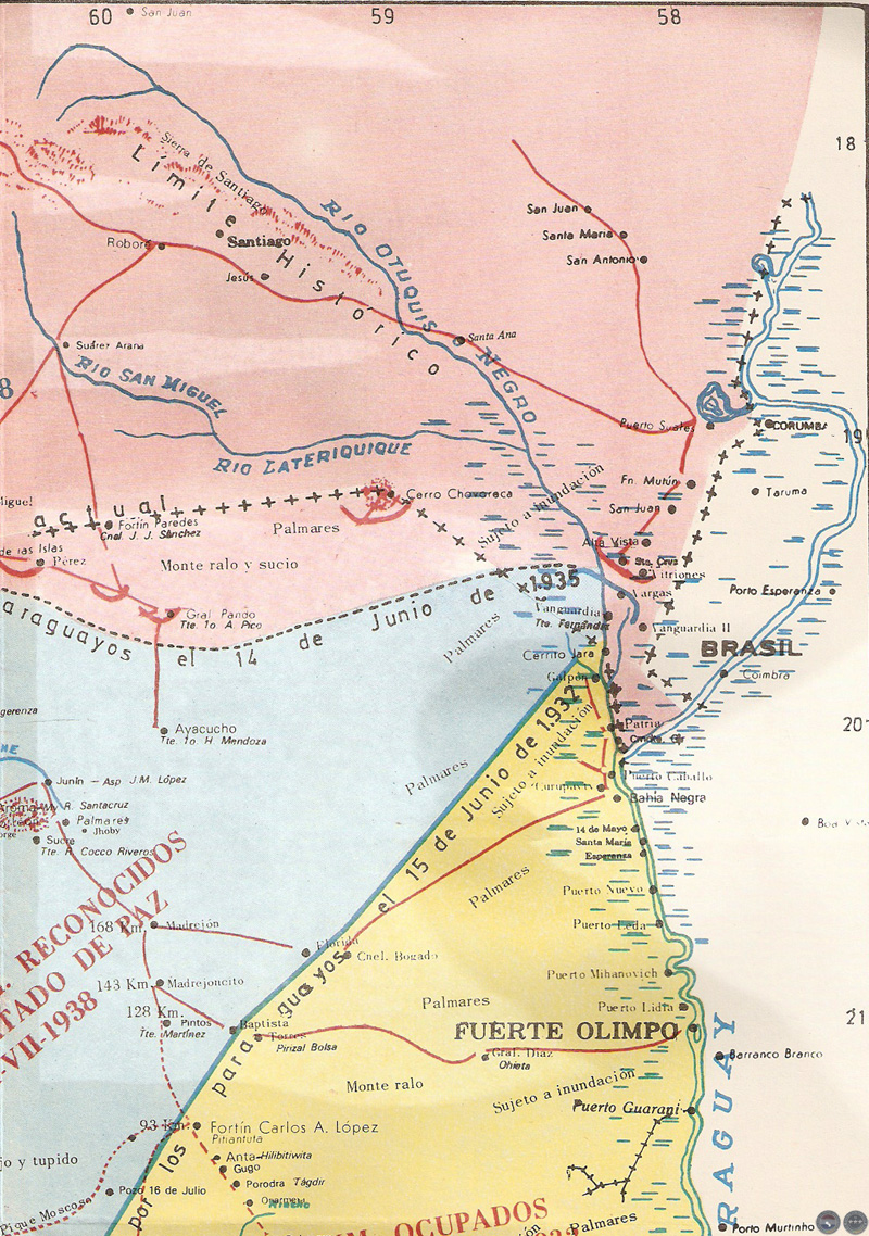 Portal Guaraní - MAPA DEL CHACO BOREAL, 1979 - Gral. Bgda. (S.R.) RAMÓN ...
