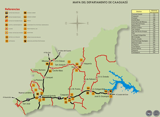 Portal Guaraní - Datos Importantes - DEPARTAMENTO DE CAAGUAZÚ (V ...