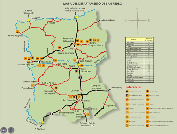 Portal Guaraní - REPÚBLICA DEL PARAGUAY (GOBIERNO Y GEOGRAFÍA)