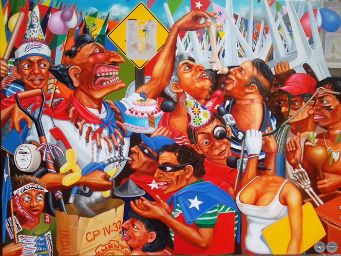 Portal Guaraní - PARAGUAY MR, 2013 - Pinturas de FIDEL FERNÁNDEZ ...